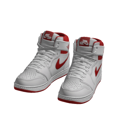 Red Jordan 1s