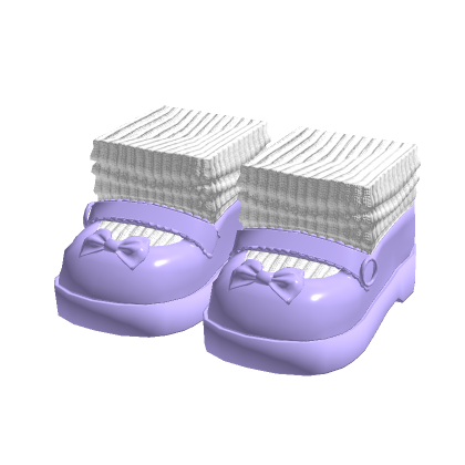 Coquette Doll Platforms (Purple)