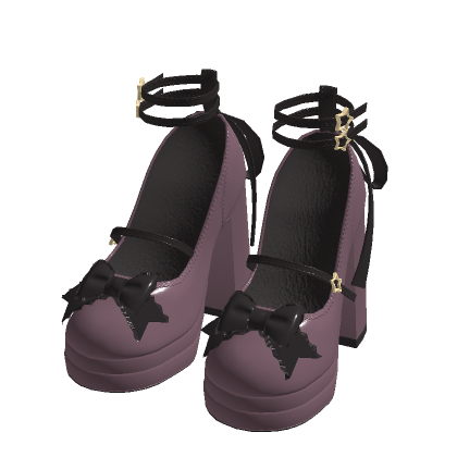 ♾️ Pastel goth doll platform shoes