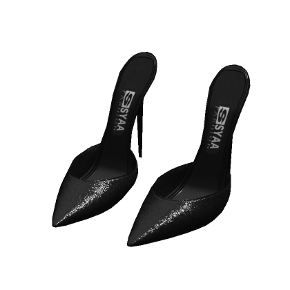 Black Mule Heel (Syaa vr.)