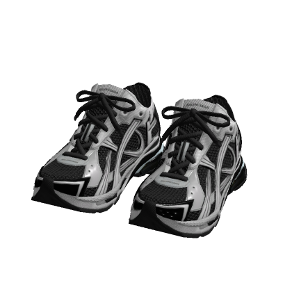 Running Black w/ White