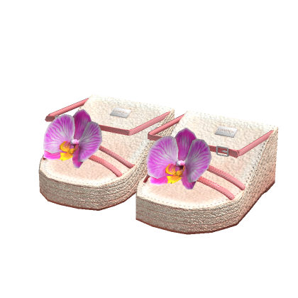 Pink Orchid Flower Summer Sandals 3.0 Shoes