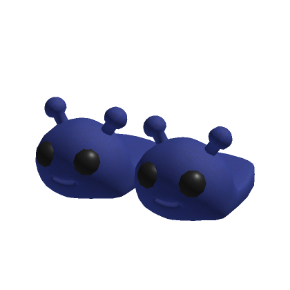 Alien Slippers - Dark Blue