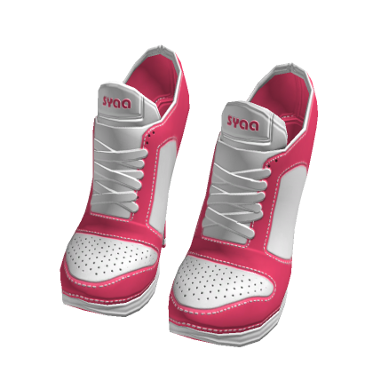 2000s ☆ Pink Sleazy Sneaker Heels [Syaa ver.]