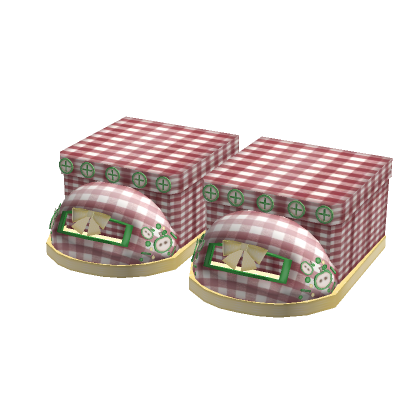 cutesy igari cottage core green apple shoes