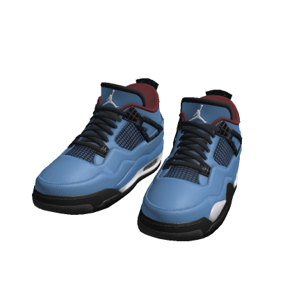 Travis x Jordon 4s Blue