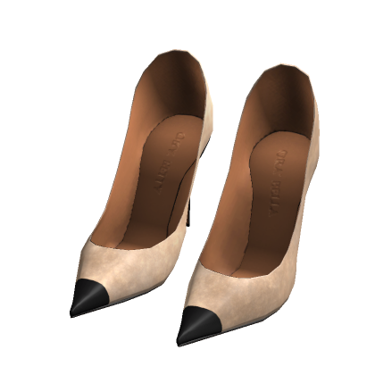 (ItGirl) Classic Two-Tone Stilettos Heels