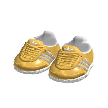 adidas Gold Samba Shoes [Blocky]