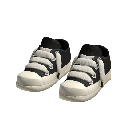 Low Chunky Lace Shoes