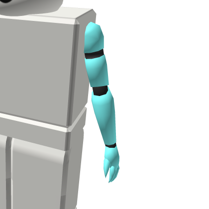 Recolorable Blue Robot Furry - Roblox