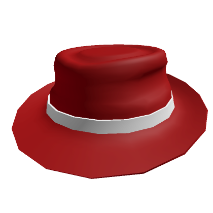 Plain Red Fedora | Roblox Item - Rolimon's