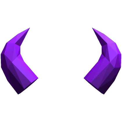 Purple Gem Horns | Roblox Item - Rolimon's