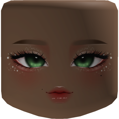 Shamrock Glitter Glam Brown Skin Tone | Roblox Item - Rolimon's