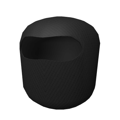 Black Balaclava Mask | Roblox Item - Rolimon's