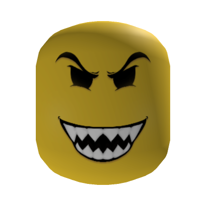 Evil Smile | Yellow | Roblox Item - Rolimon's
