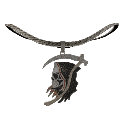 Iced Out Grim Reaper Chain | Roblox Item - Rolimon's