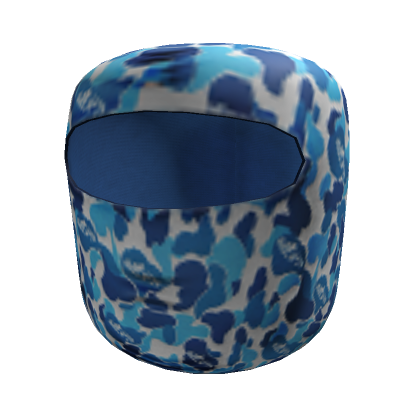 Blue Camo Shiesty Ski Mask | Roblox Item - Rolimon's