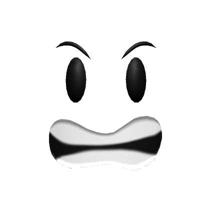 Cartoony Angry Face | Roblox Item - Rolimon's
