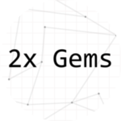 2x Gems - Roblox