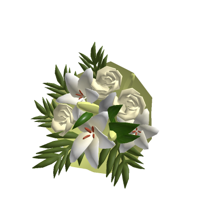 Handheld White Flowers | Roblox Item - Rolimon's