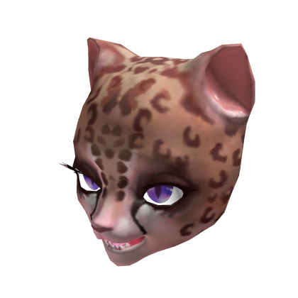 R15 Female Furry - Purple Eyes - Leopard - Roblox