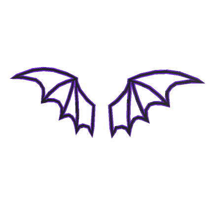 Purple Glitch Bat Wings | Roblox Item - Rolimon's