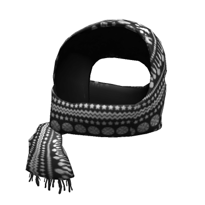 Black Christmas Yeat Scarf | Roblox Item - Rolimon's