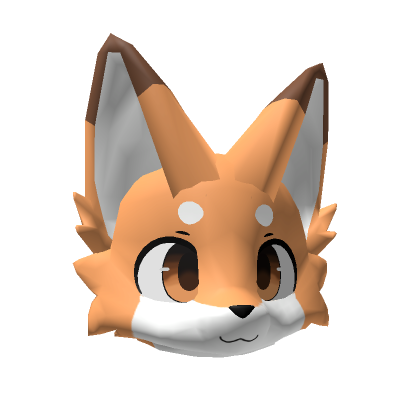 Happy Kemono Fox (Colored Eyes) | Roblox Item - Rolimon's