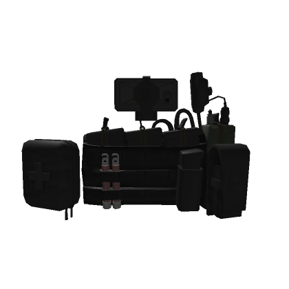 Black RPC Pouch System | Roblox Item - Rolimon's