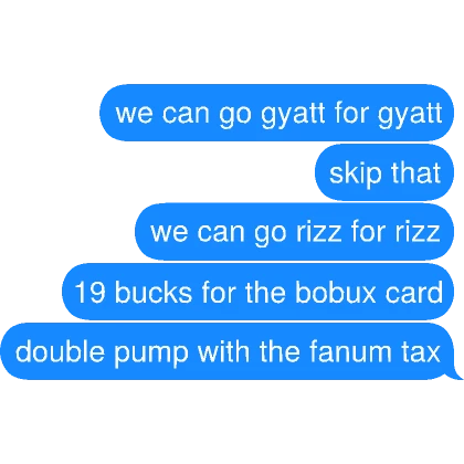 gyatt Text | Roblox Item - Rolimon's