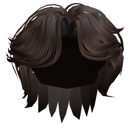 Middle Part Hair Brown | Roblox Item - Rolimon's