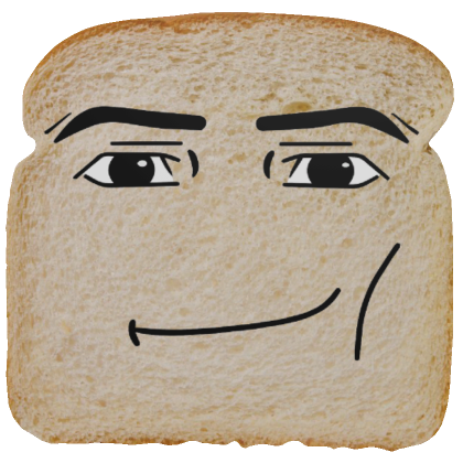 Bread Backpack With Man Face | Roblox Item - Rolimon's