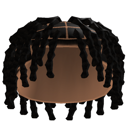 Dreadlocks torsadés noirs - Roblox