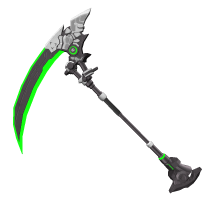 Green Cyber Scythe | Roblox Item - Rolimon's