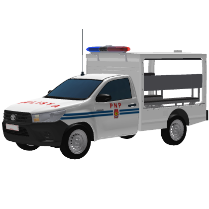 PNP Hilux Patrol Jeep (Philippine National Police)