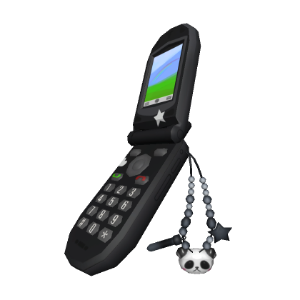 Cute Y2K Flip Phone Black | Roblox Item - Rolimon's