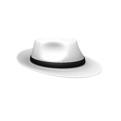 ⌛White & Black Fedora | Roblox Item - Rolimon's