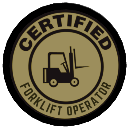 Forklift Certified Badge | Roblox Item - Rolimon's