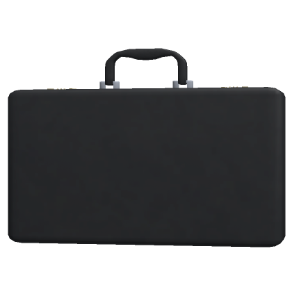 Semiformal Black Briefcase Right Side | Roblox Item - Rolimon's