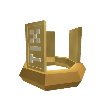 [LIMITED] Ticket Crown | Roblox Item - Rolimon's