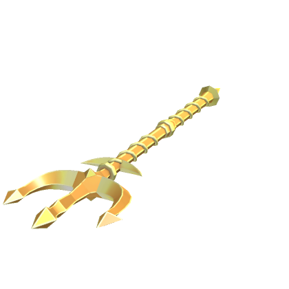 Trident of Wealth - Holdable | Roblox Item - Rolimon's