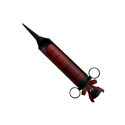 Nurse's needle / tool in red and black | Roblox Item - Rolimon's