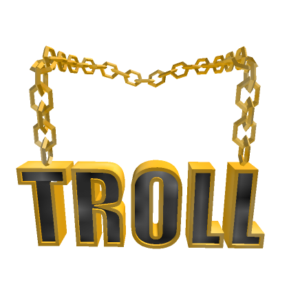 Gold Troll Chain | Roblox Item - Rolimon's
