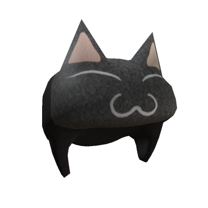 🖤 Cute Silly Toro friend (クロ) cat ushanka! | Roblox Item - Rolimon's