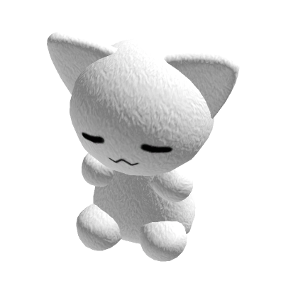 White Chibi Cat | Roblox Item - Rolimon's