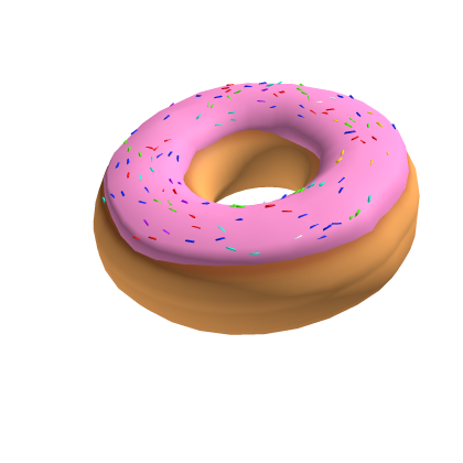 Pink Sprinkled Donut | Roblox Item - Rolimon's
