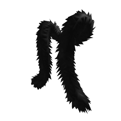 3.0 Long Fabulous Feather Boa - Black | Roblox Item - Rolimon's