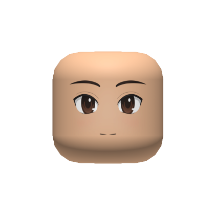 [HD] Anime Boy Chill Face (White) | Roblox Item - Rolimon's