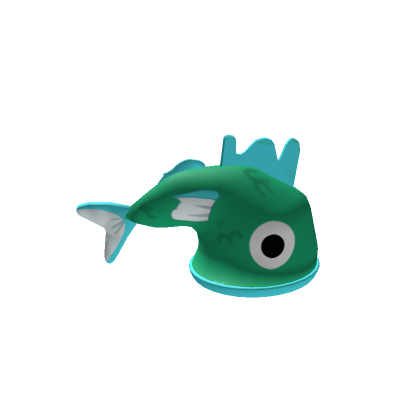 Silly Green Fish Hat | Roblox Item - Rolimon's