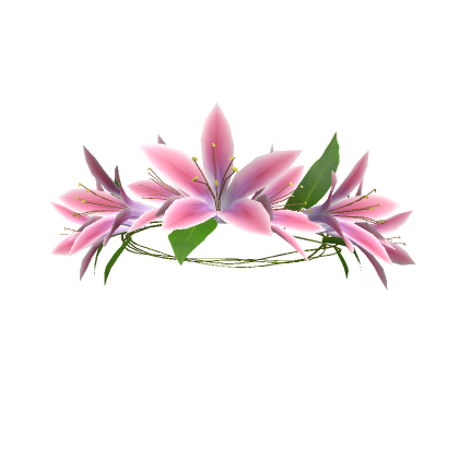 Pink Summer Flower Lei | Roblox Item - Rolimon's